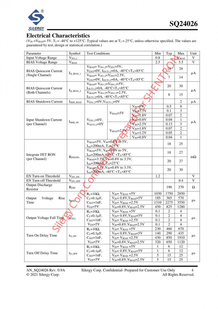 SQ24026DUC datasheet page 4