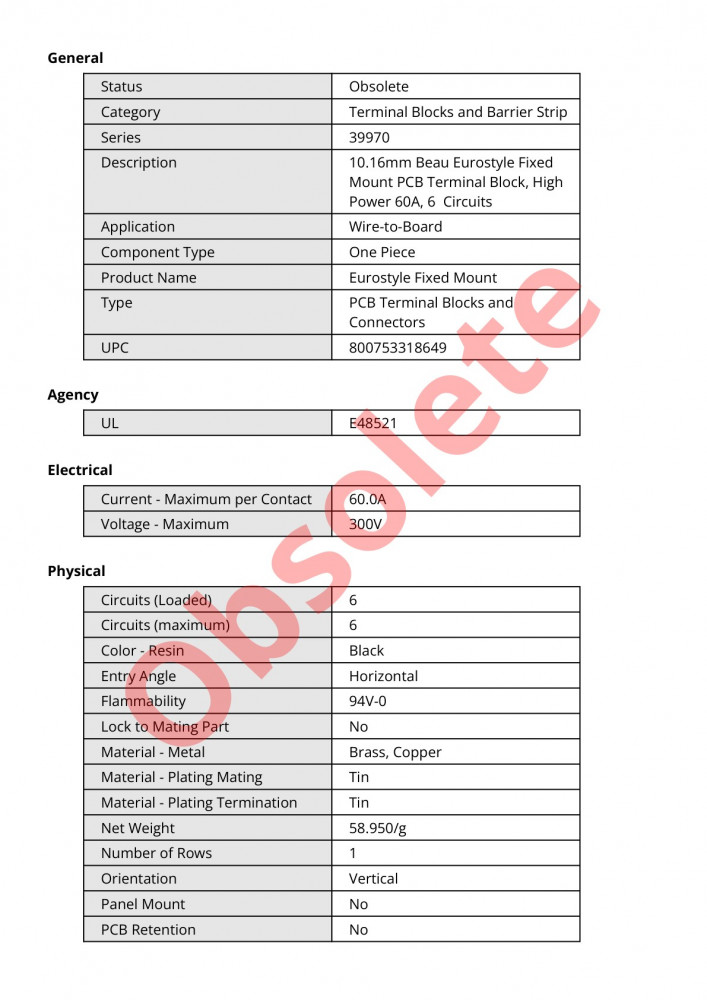 399700106 product document, page 2