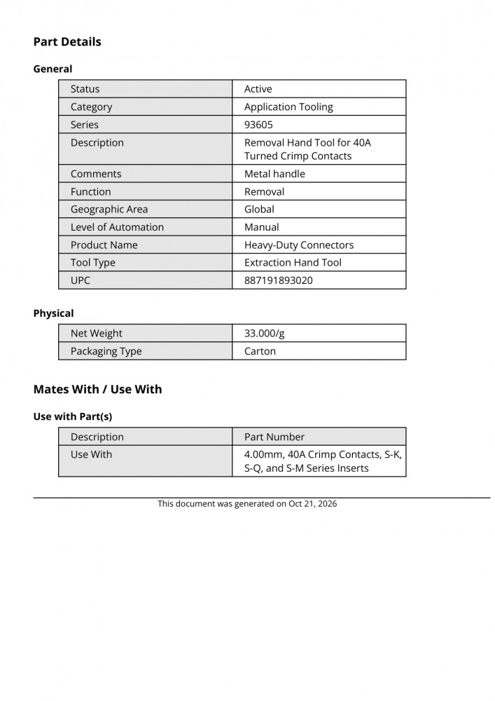 936050080 product document image, page 2