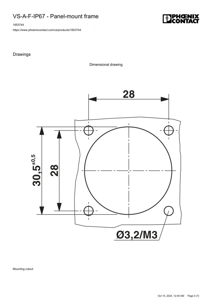 Phoenix Contact 1653744 product documentation page 4