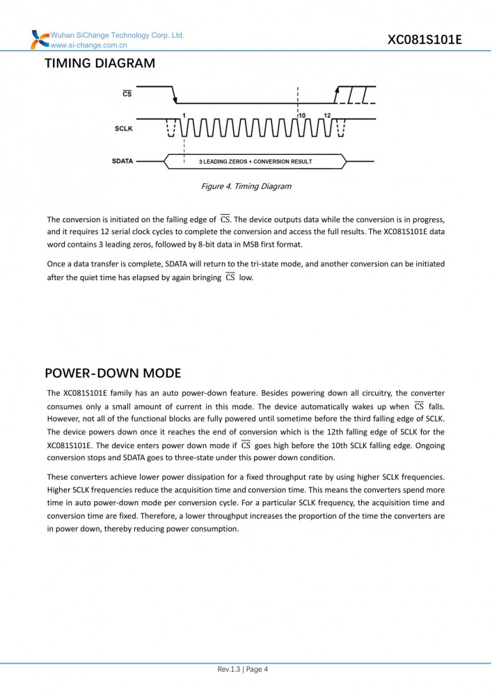 XC081S101E datasheet page 4