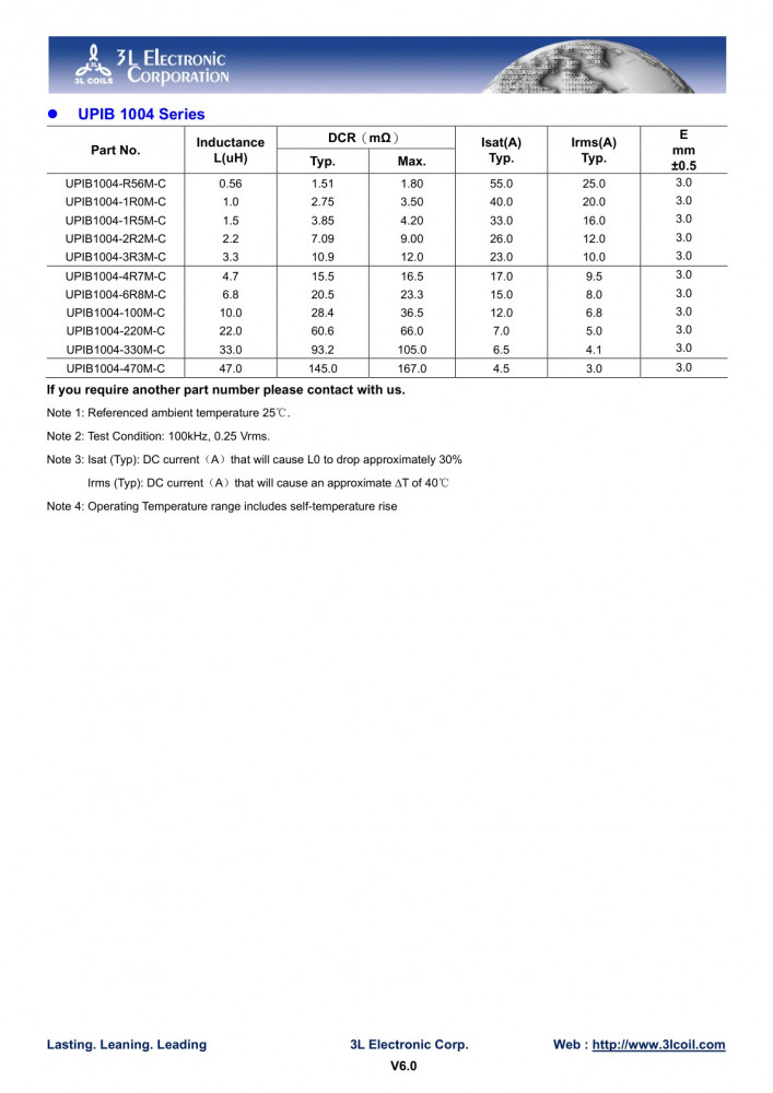 UPIB1004 technical document page 2