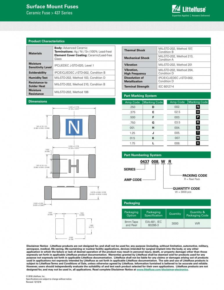 0437 series datasheet page 3