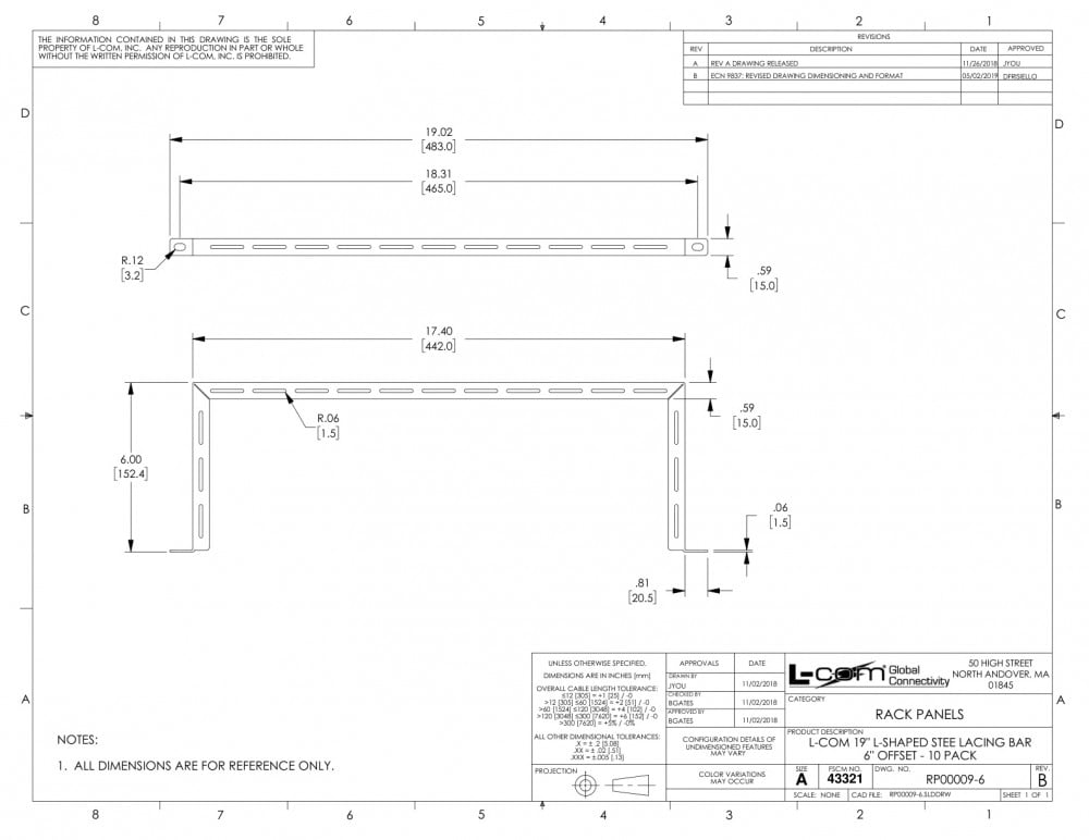 RP00009-6 technical document page