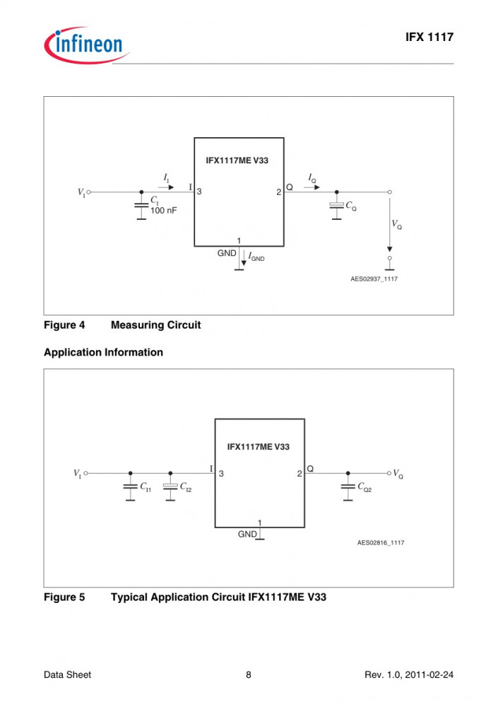 IFX1117 datasheet page 8