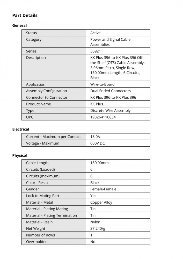 Product document image, page 2