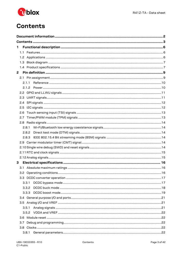 R41Z datasheet page 3