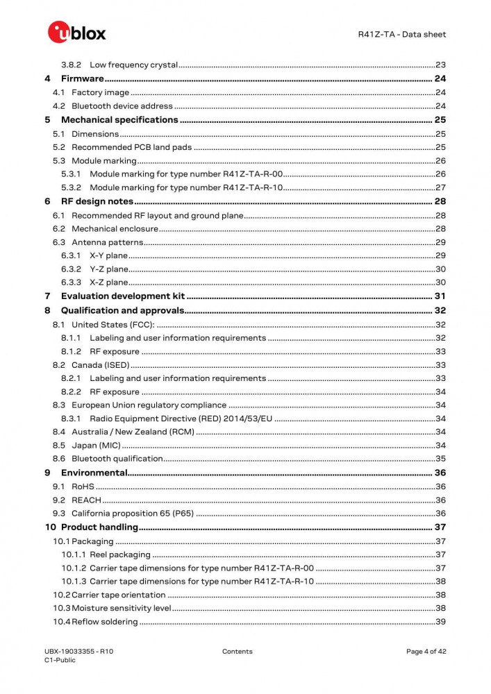 R41Z datasheet page 4