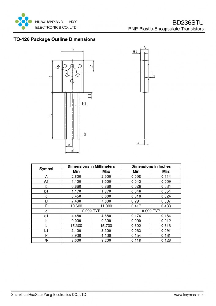 BD236STU-HXY datasheet page 3