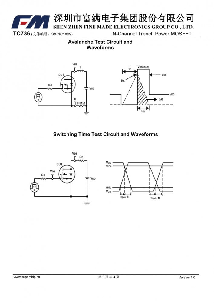 TC736 datasheet page 3
