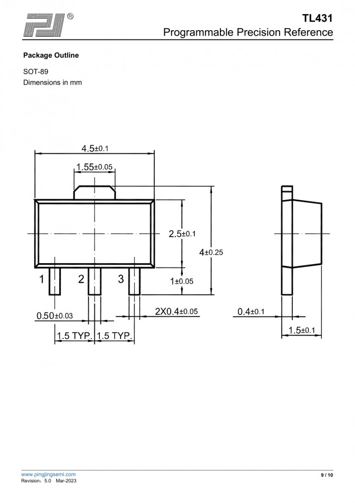 TL431APA datasheet page 9