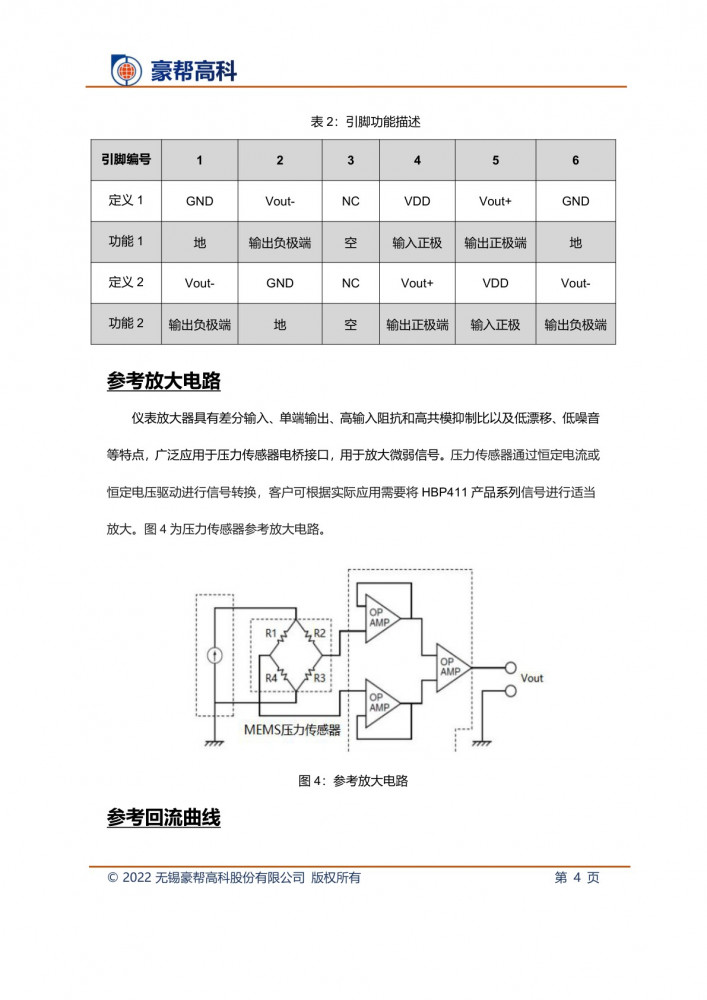 HBP411 datasheet page 4