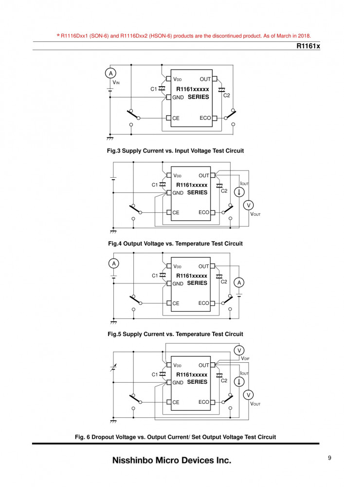 R1161 datasheet page 9