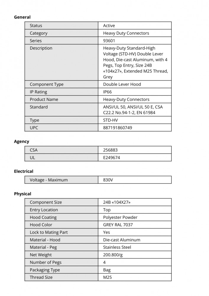 Technical document image 2 for MOLEX 936013777