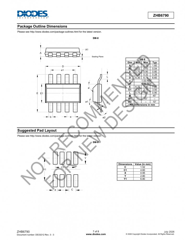 ZHB6790TA datasheet page 7