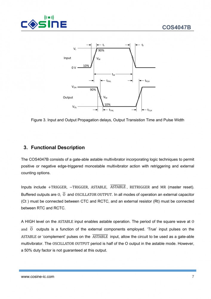 COS4047B datasheet page 7