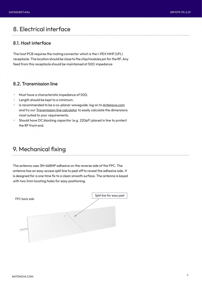 Atta datasheet page 9