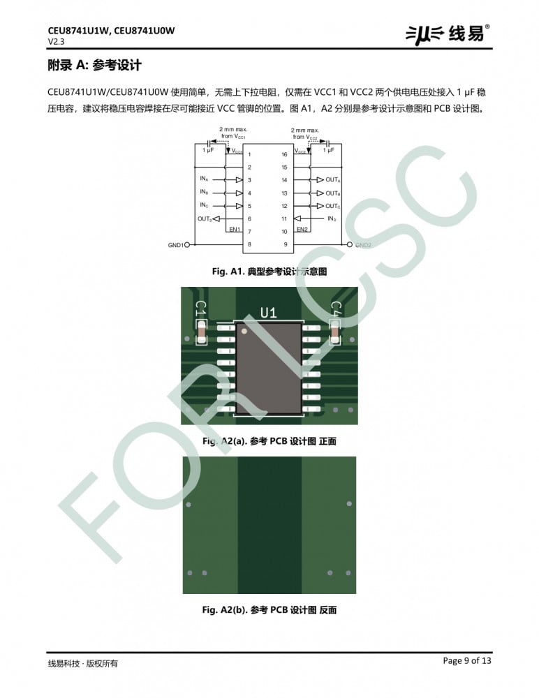 CEU8741U0W datasheet page 9