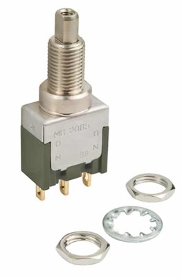 Bushing Mount Miniature Pushbutton for sale
