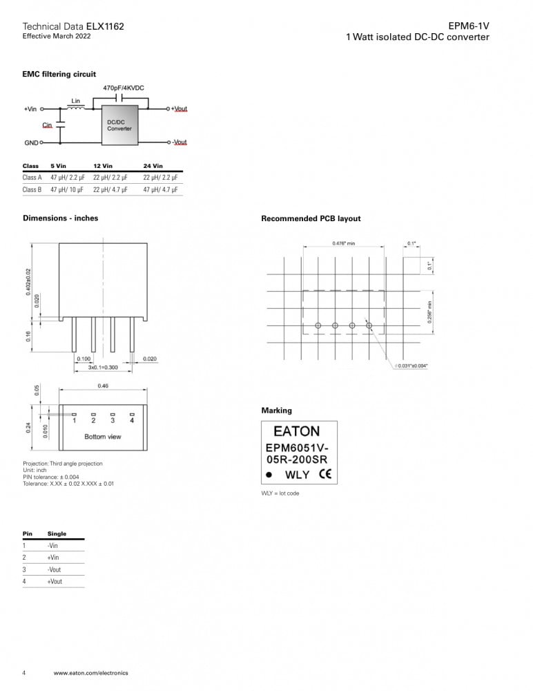EPM6121V-15R-067SH datasheet page 4