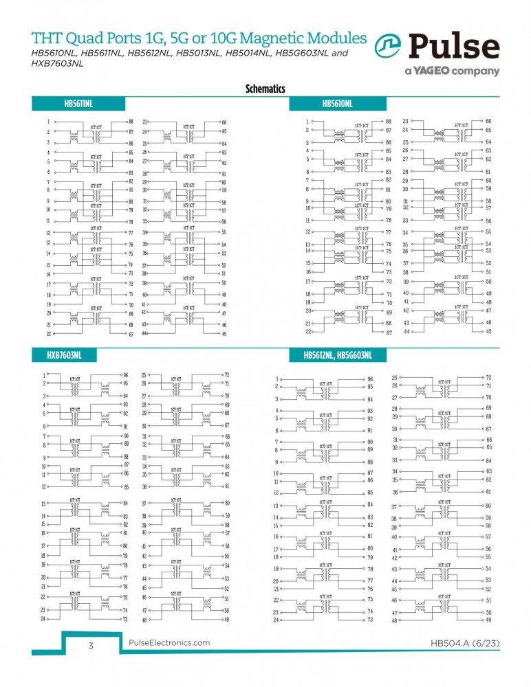 PULSE T4PH04 technical document page 3