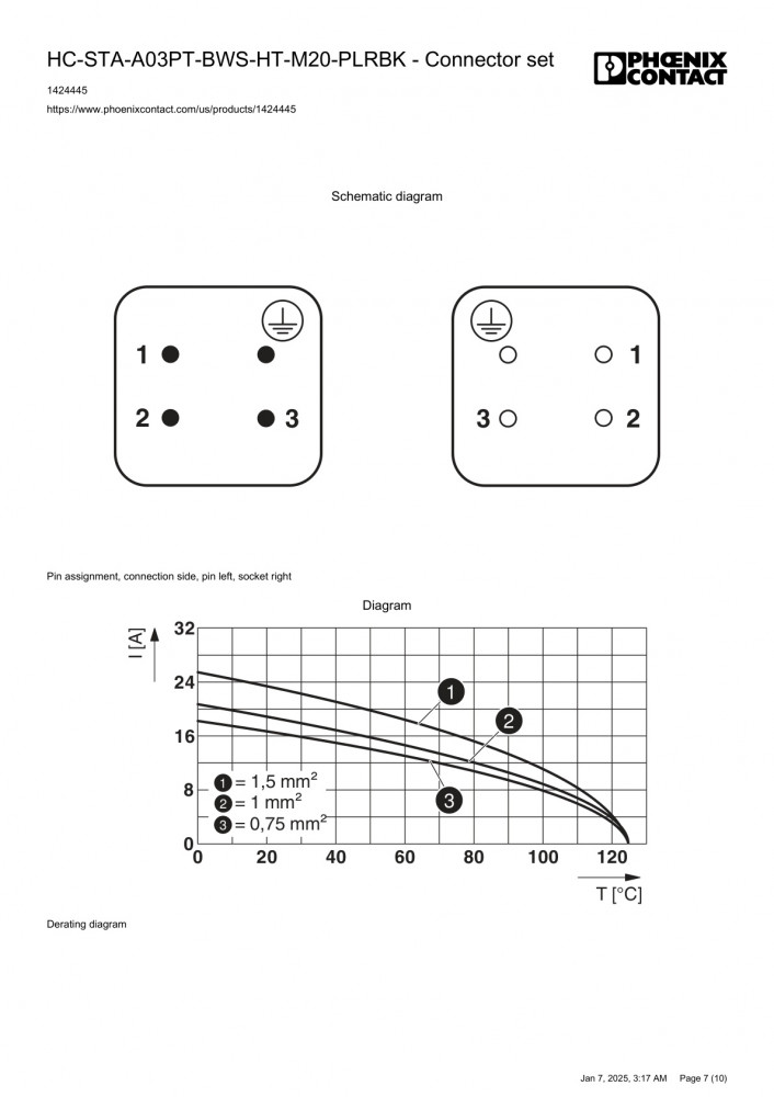 Phoenix Contact 1424445 technical document page 7