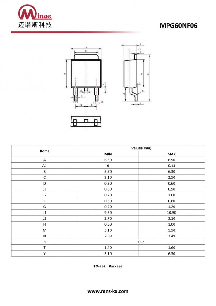 MPG60NF06 datasheet page 7