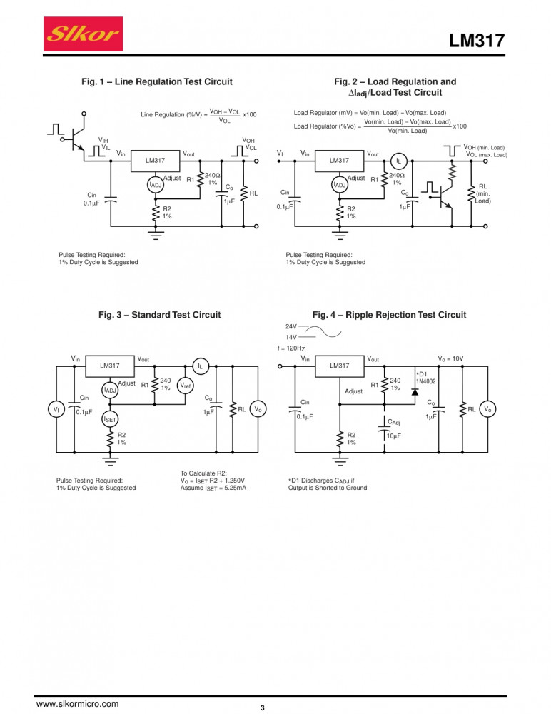 LM317 datasheet page 3