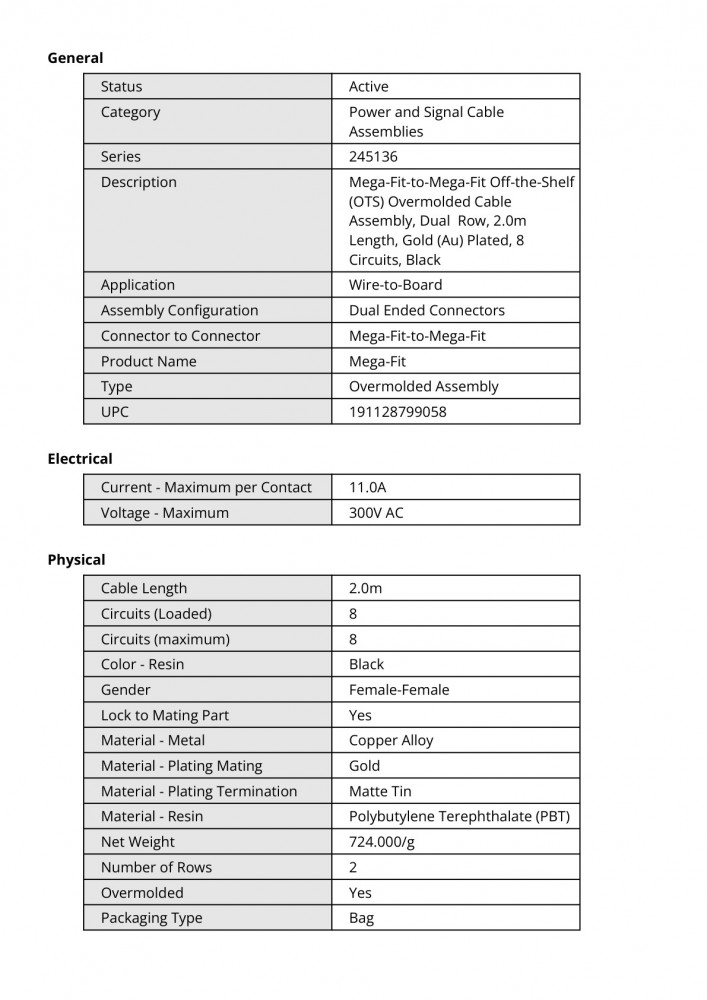 Product document image, page 2