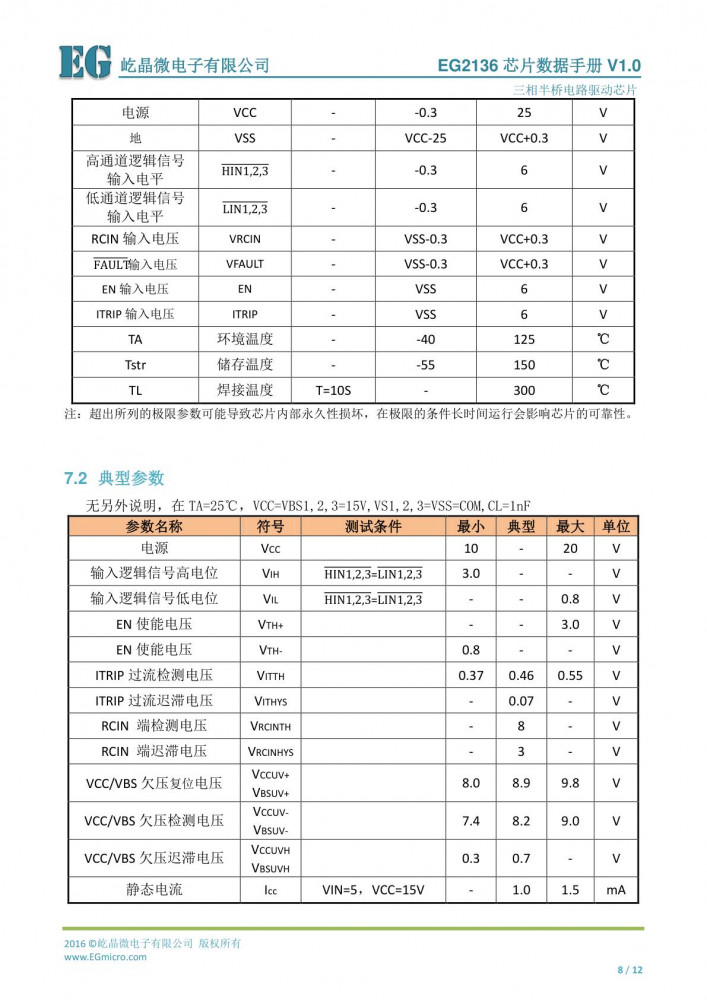 EG2136 datasheet page 8