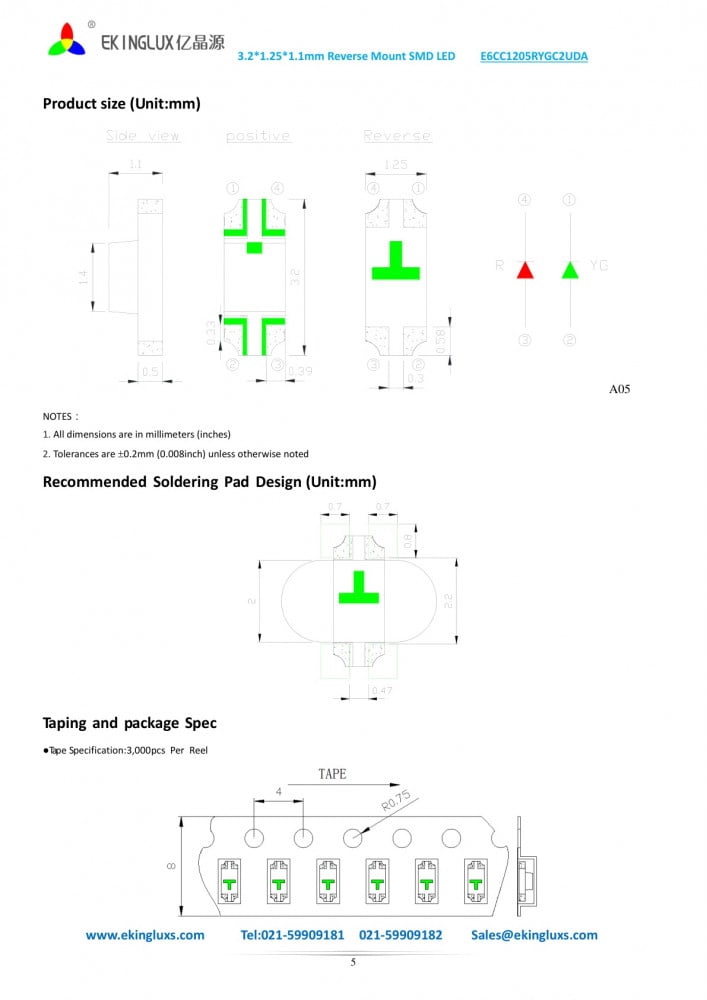 E6CC1205RYGC2UDA datasheet page 5