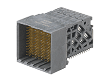 Impact 85 Ohm Plus 4 Pair RAM Signal Module, Unguided, Dual Endwalls, 10  Columns, 120 Circuits, Pin Length 4.90mm, Plated Through Hole Dimension  0.39mm, Lead Free