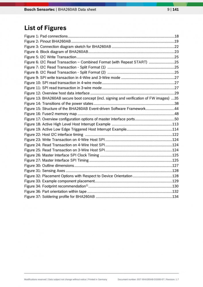 BHA260AB datasheet page 9