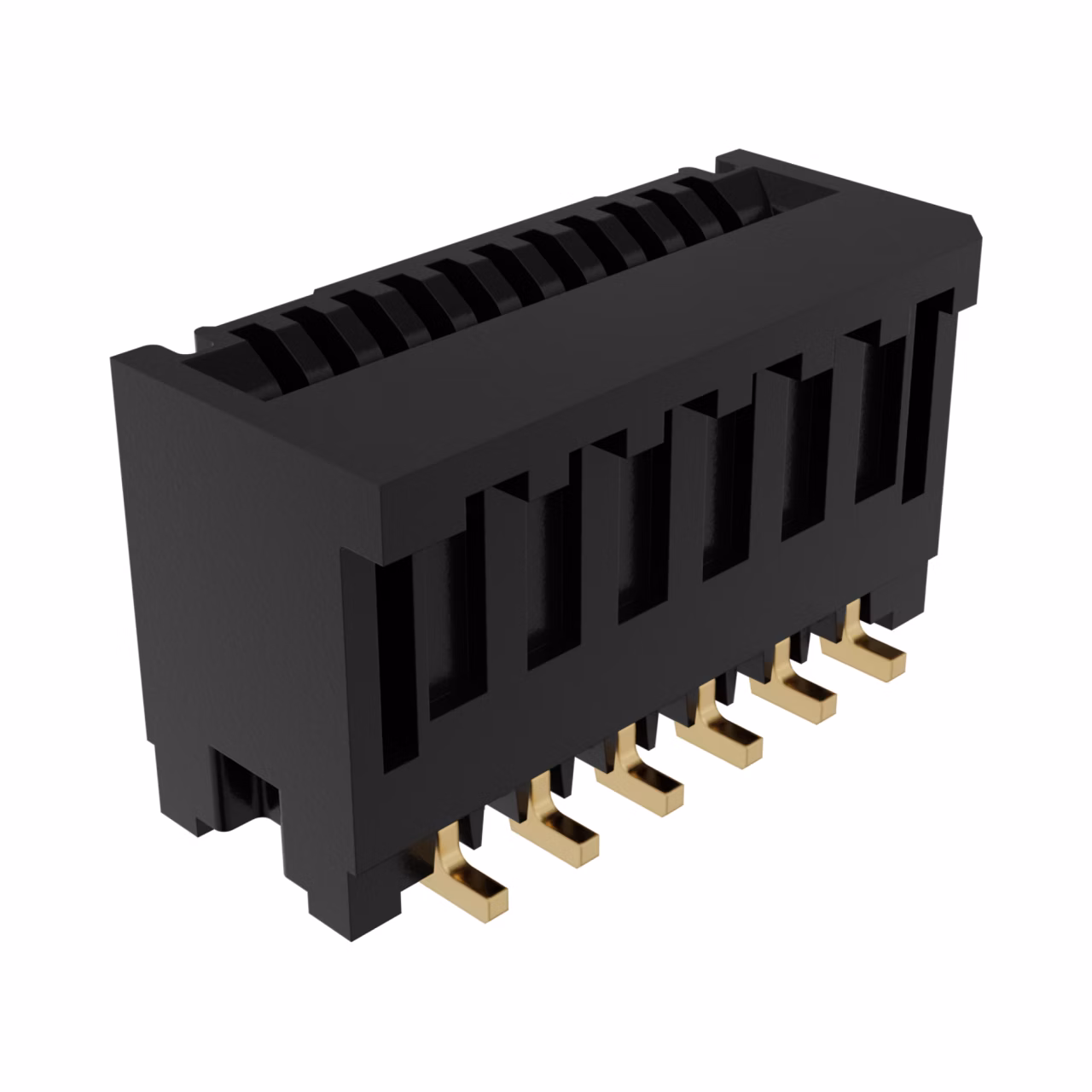 Easy-On FFC/FPC Connector, 0.50mm Pitch, Surface Mount, Vertical, Non-ZIF, Reverse Footprint, Gold Plating, Black, 11 Circuits for sale