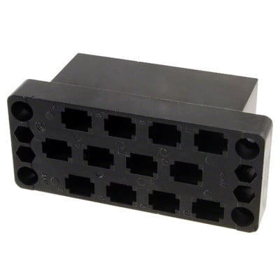 TE Connectivity 205606-3 Backplane Connector Housing