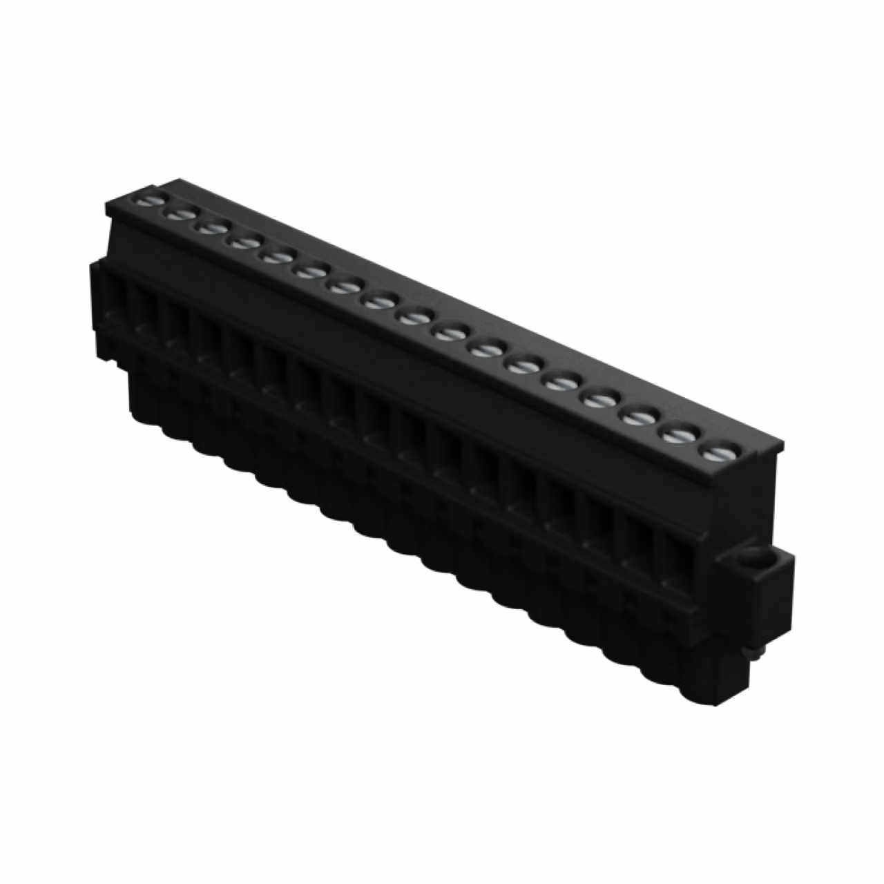 5.00mm Pitch Eurostyle Vertical Plug, with Retention Screws, Rear Wire Entry, 17 Circuits for sale
