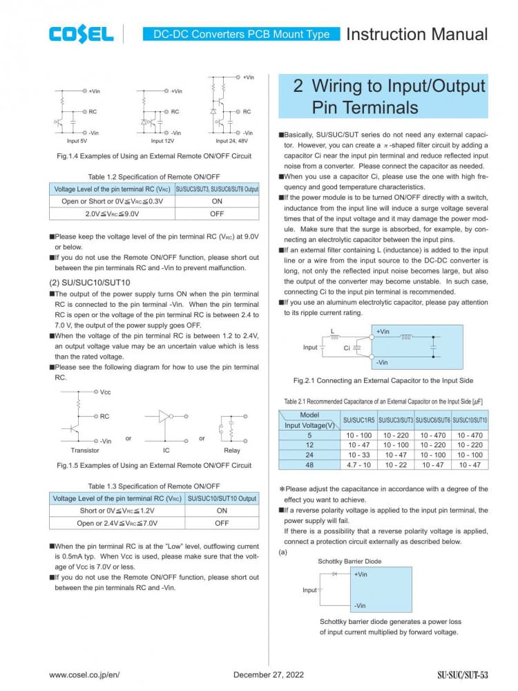 Cosel application guide page 3