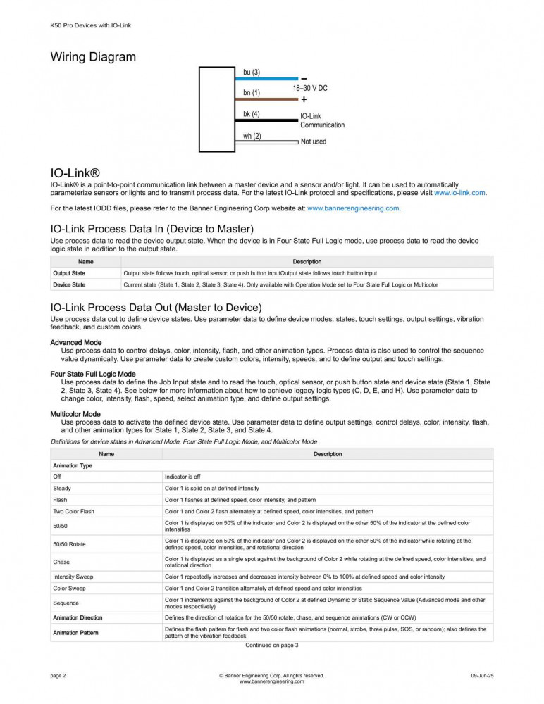 K50 documentation page 2