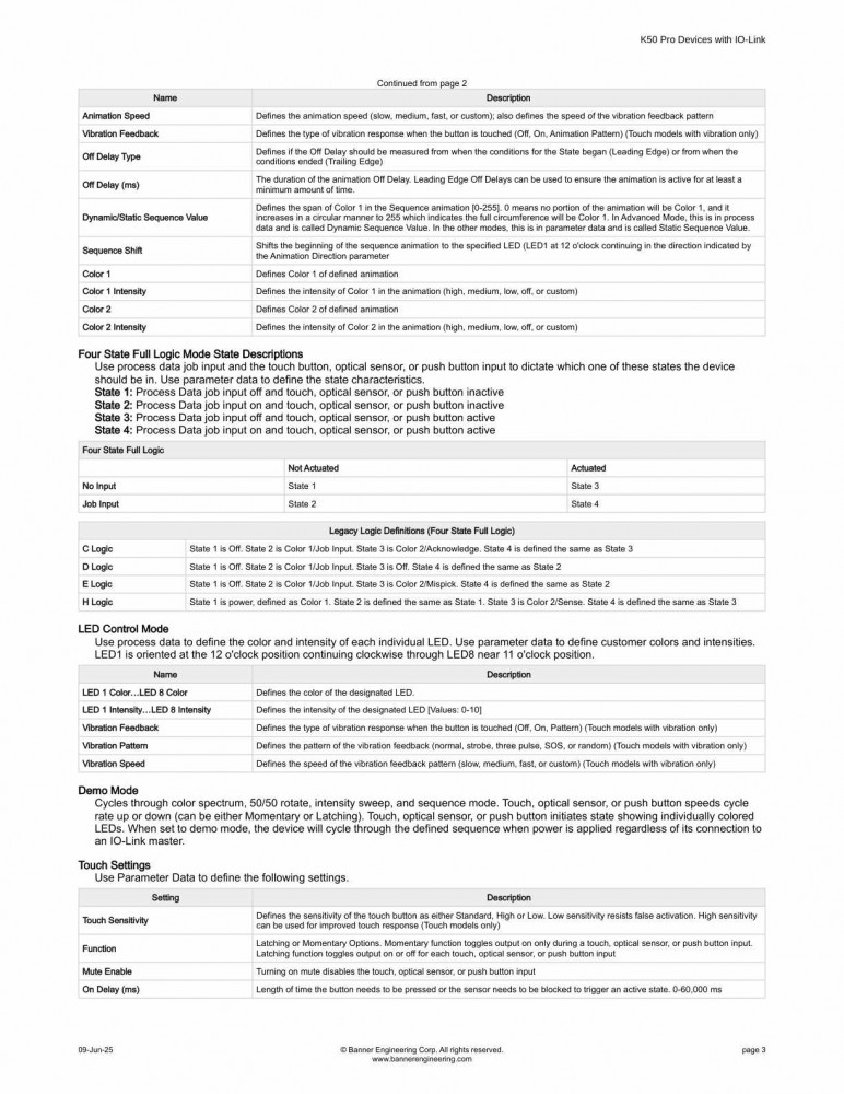 K50 documentation page 3