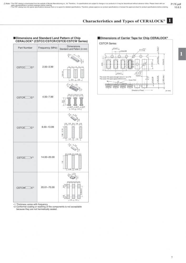 Murata CERALOCK application manual page 9
