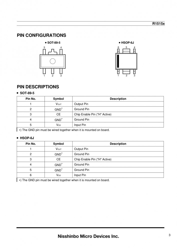 R1515 datasheet page 3