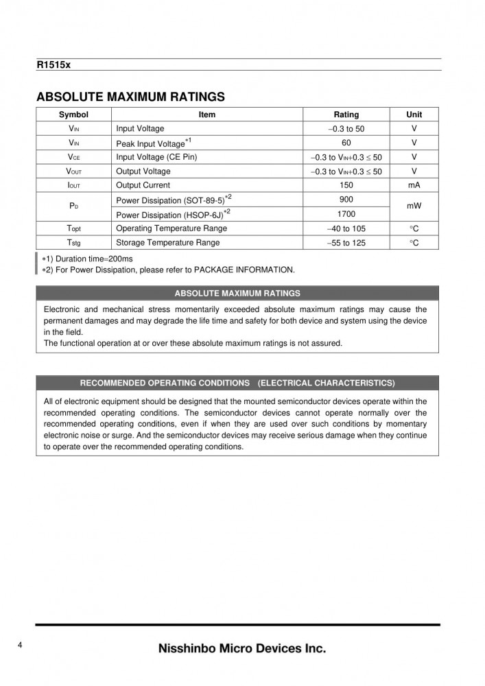 R1515 datasheet page 4