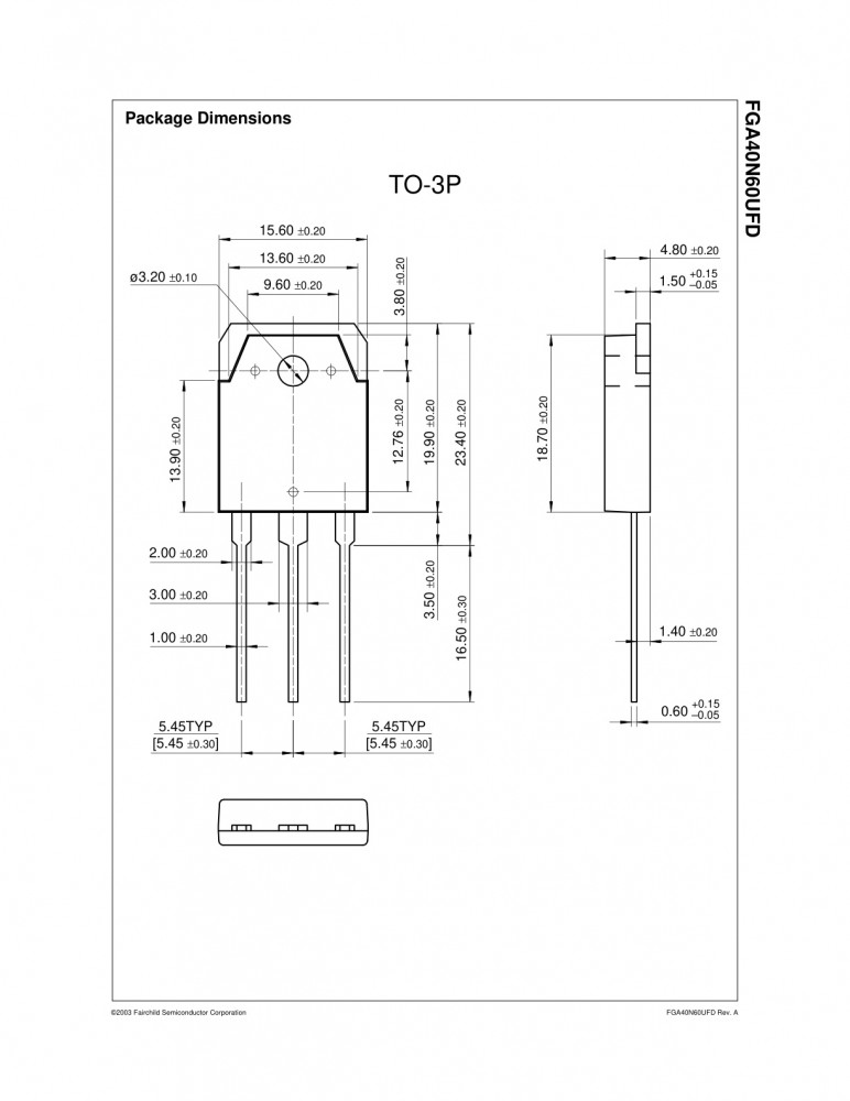 FGA40N60UFDTU datasheet page 7