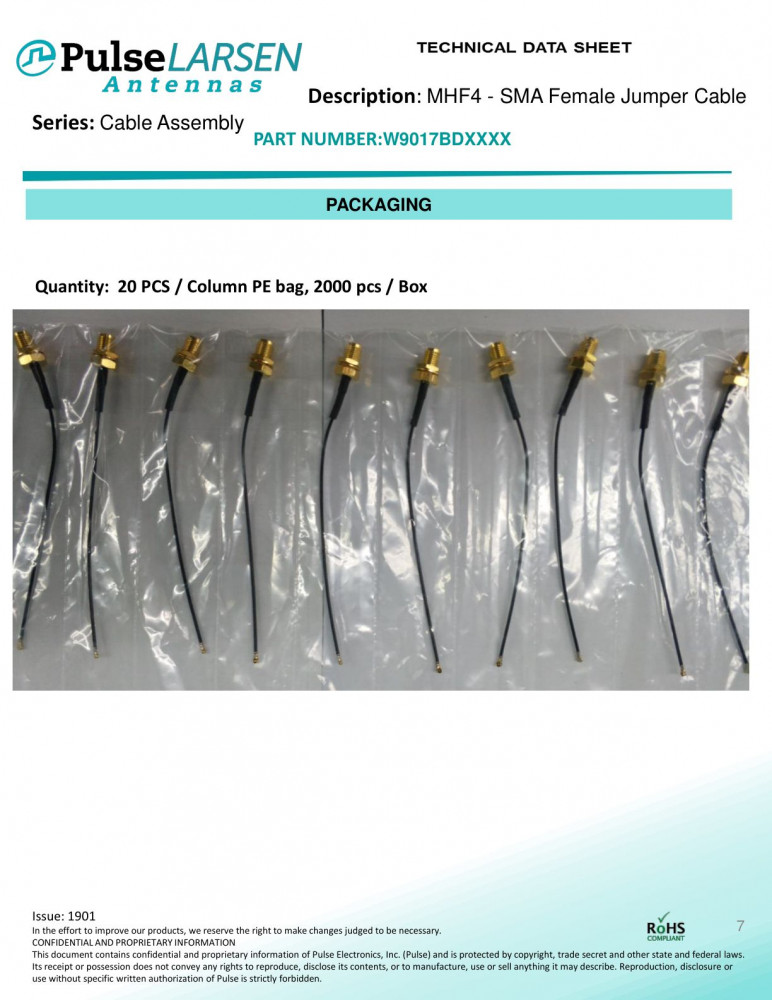 W9017BD0250 technical document page 7