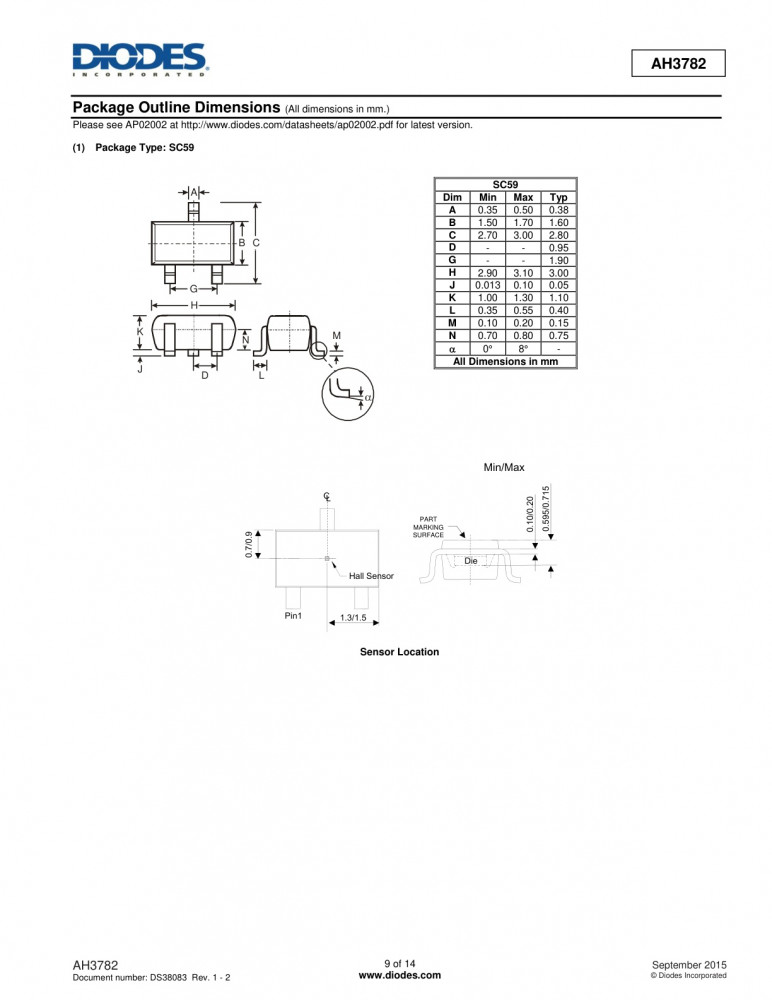 AH3782 datasheet page 9