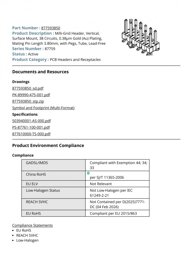877593850 technical document image, page 1