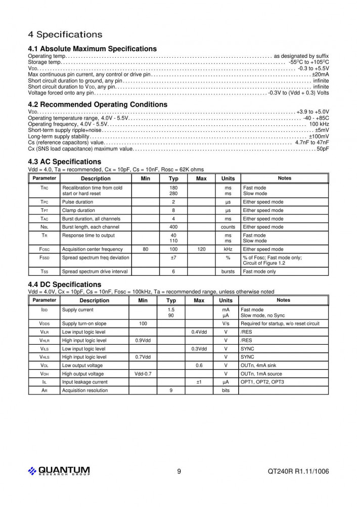 Technical document page 9