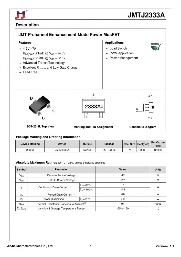 Technical document page 1