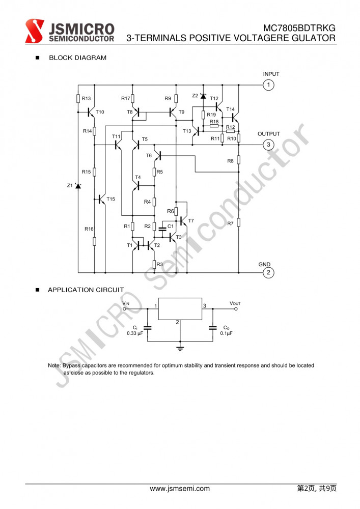 MC7805BDTRKG-JSM datasheet page 2