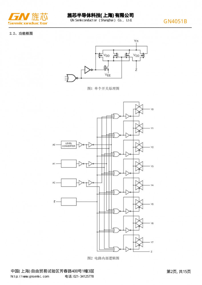 GN4051B datasheet page 2